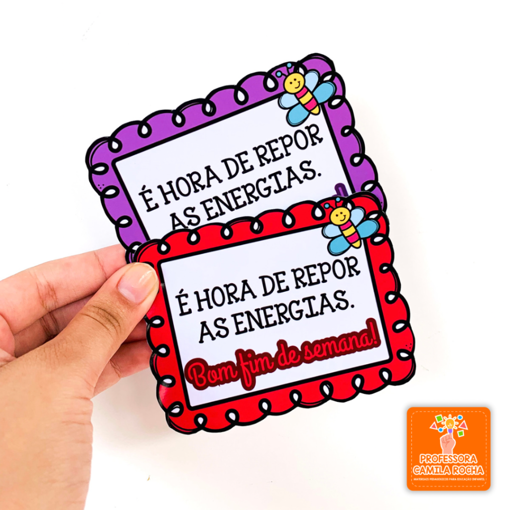 RECADINHOS PARA AGENDAS - Professora Camila Rocha