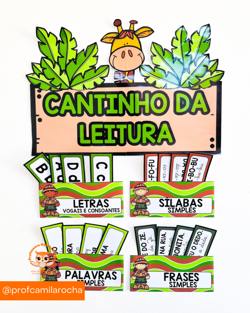 KIT SAFARI - Professora Camila Rocha