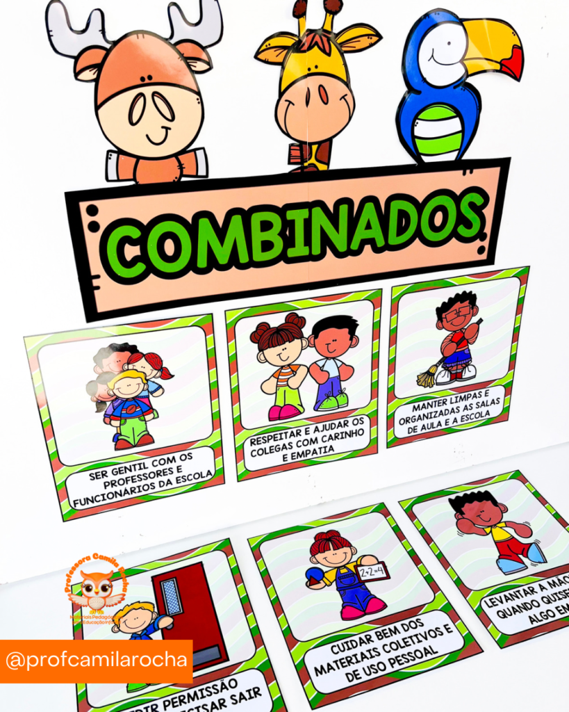 KIT SAFARI - Professora Camila Rocha