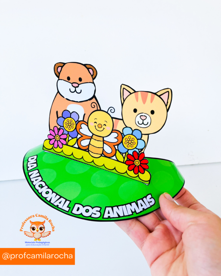 MINI KIT DIA NACIONAL DOS ANIMAIS - Professora Camila Rocha