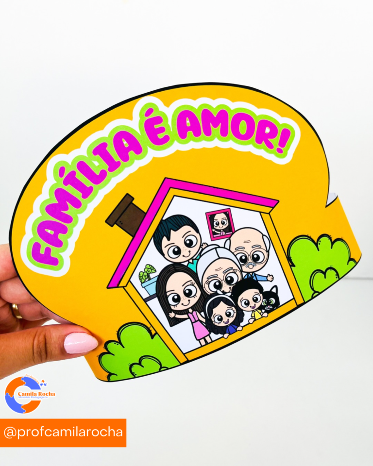 MINI KIT: DIA DA FAMÍLIA - Professora Camila Rocha